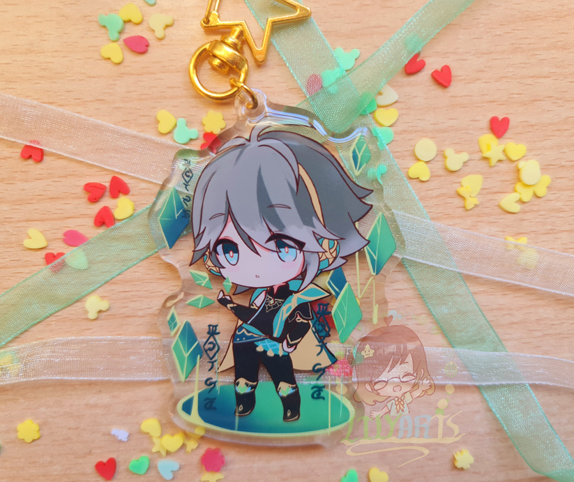 Kaveh and Alhaitham - Genshin Impact Keychain – Lilyakart